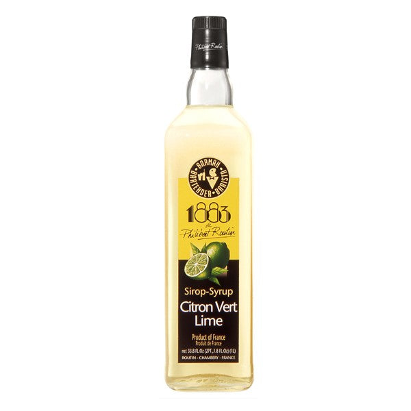 1883 Lime Syrup 1000 mL - Buy Coffee Canada