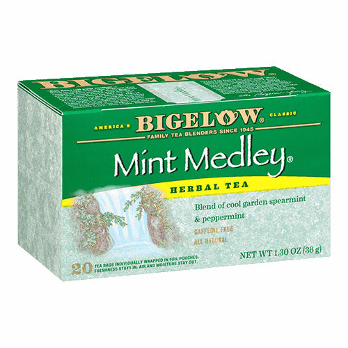 Bigelow Mint Medley Herbal Tea 28ct - Buy Coffee Canada