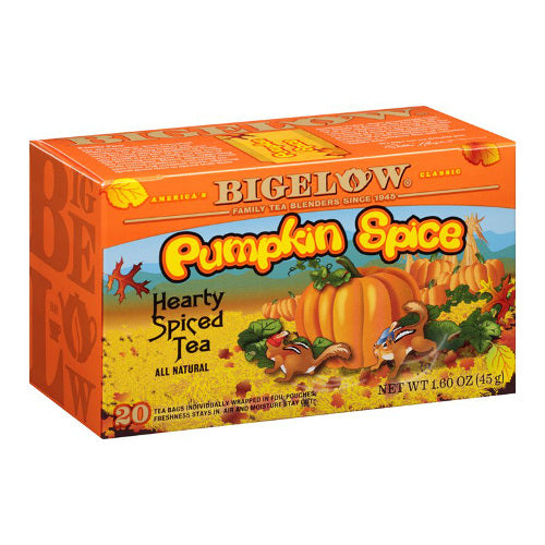 Bigelow Pumpkin Spice Tea 18ct - Buy Coffee Canada
