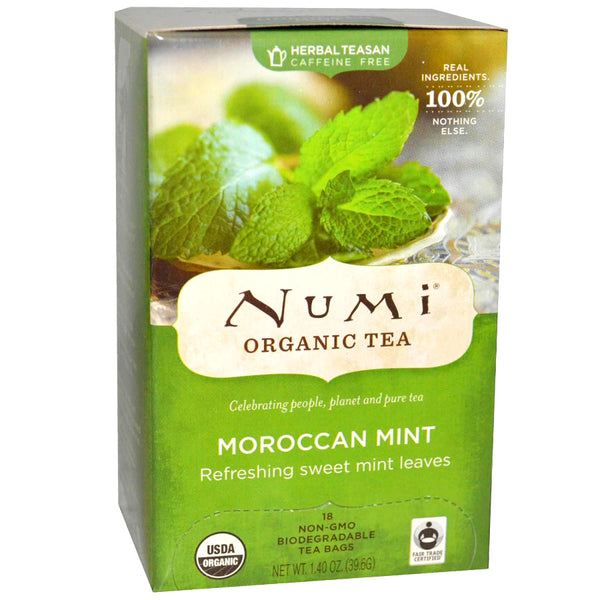 Numi Moroccan Mint Tea 18ct - Buy Coffee Canada